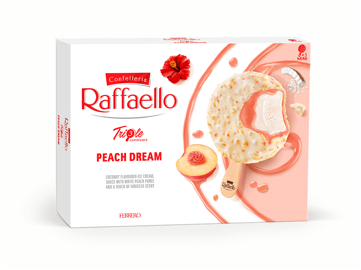 Raffaello Triple Experience Peach Dream